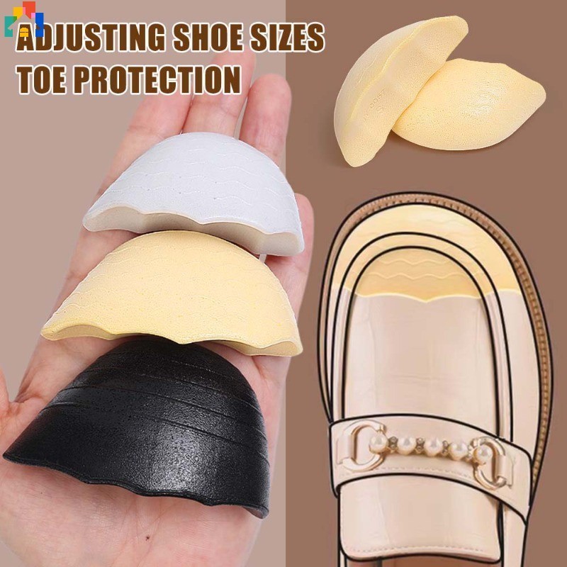1Pair Reusable Sponge Forefoot Insert Pads Women Pain Relief High Heel ...
