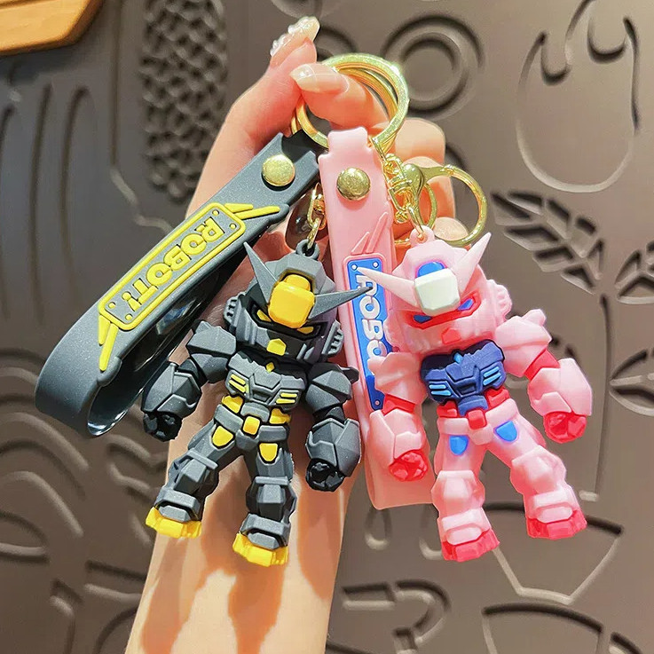 Original Mecha Robot Keychain/Cartoon Anime Doll Pendant Small Gift ...