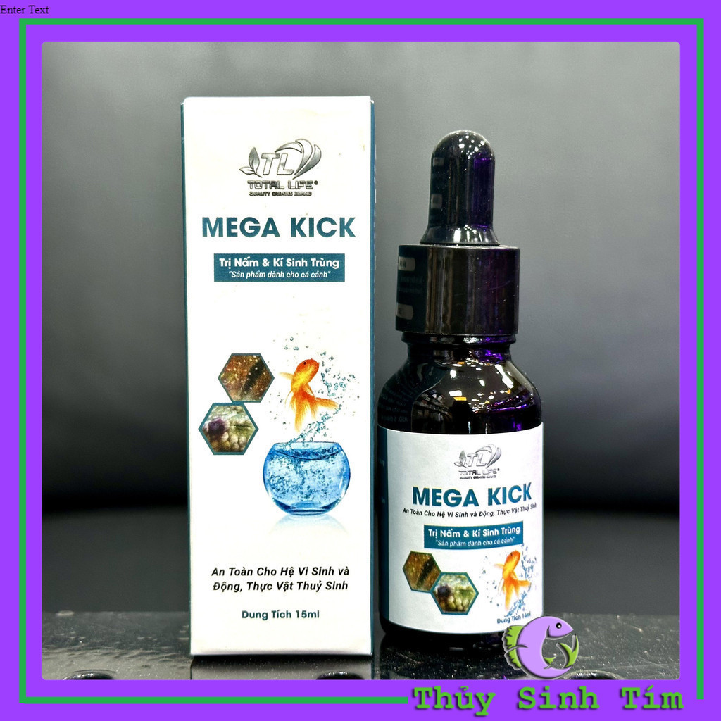 Mega Kick - Antifungal and Parasite Treatment Solution for Aquarium ...