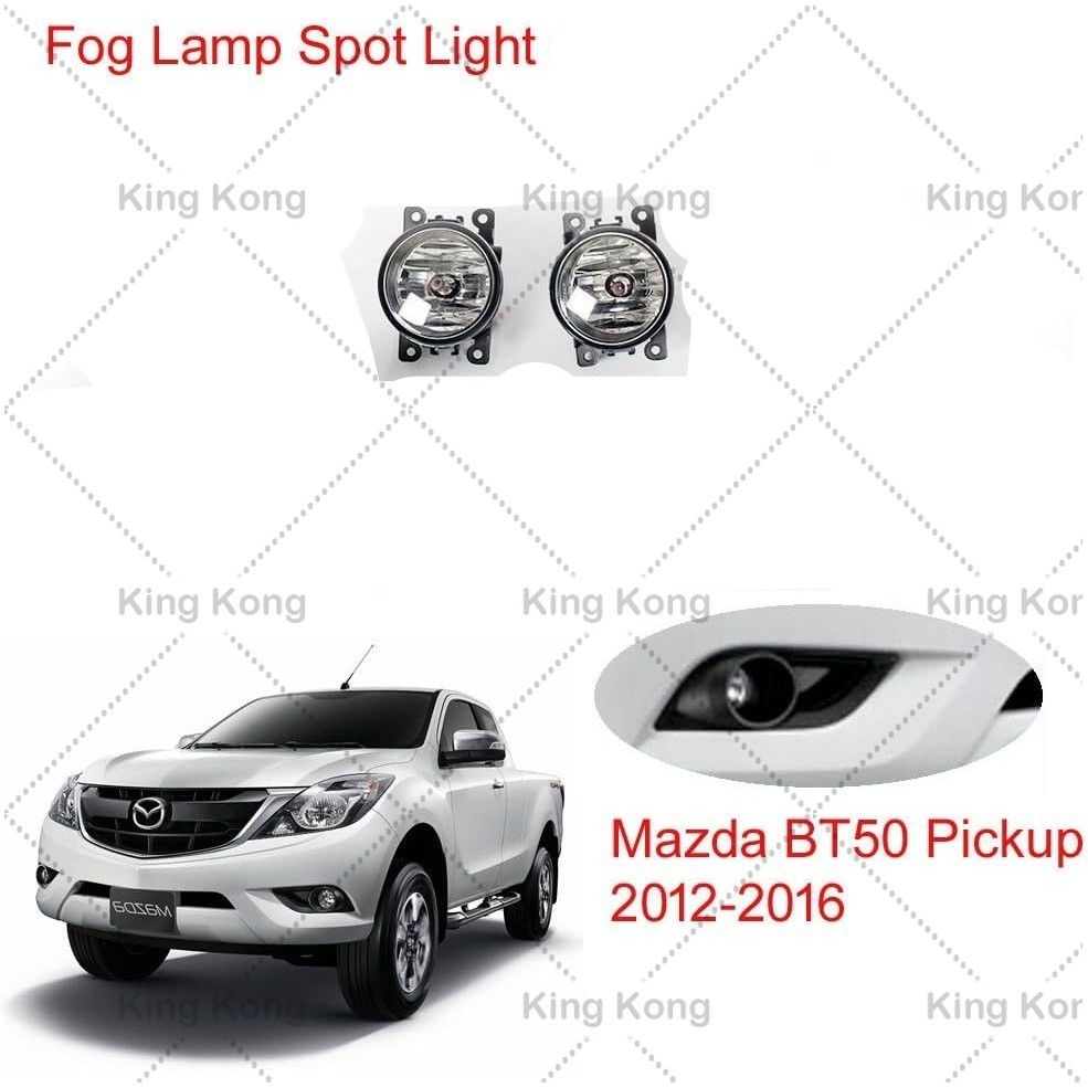 Car front bumper fog light for Mazda bt50 BT-50 2012 2013 2014 2015 2016 2017 2018 2019 2020 Car ...