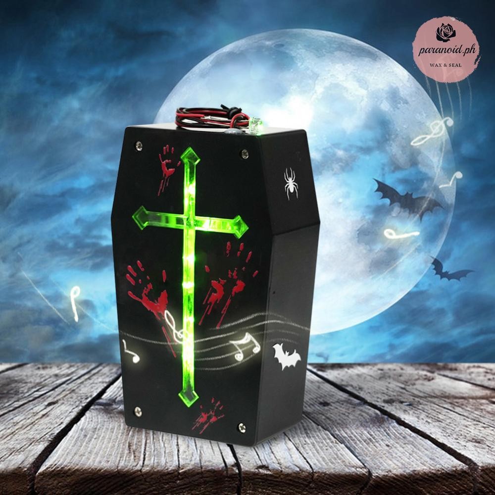 Halloween Sound Control Coffin Box Horror Screaming Sound Box Haunted ...