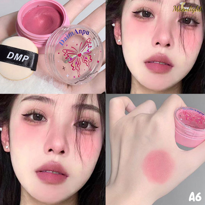 Moonlight> Air Powder Blush Cream Swelling Repair Brightening Highlight ...