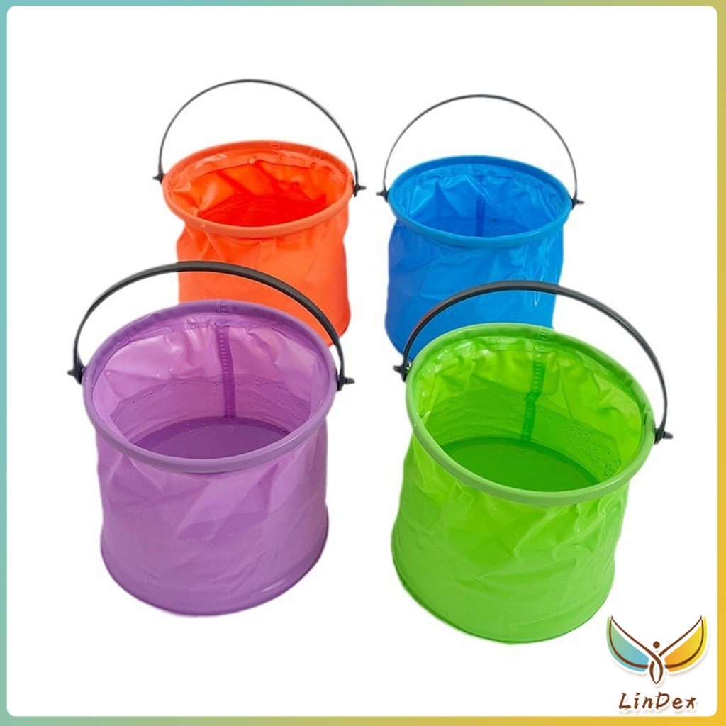 LD Foldable Barrel Portable Catch Fish Bucket Water Bucket | Shopee ...