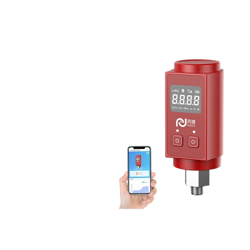 Rui Jie wireless pressure sensor pneumatic hydraulic pressure LoRaWAN remote transmission 4G ...