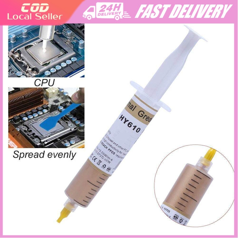 Laptop CPU Thermal Paste HY410 HY510 Heatsink Cooler mobile phone ...