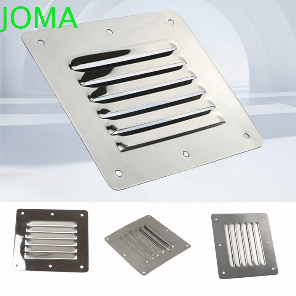 JOMA Flat Dryer Vent Cover, Square Silver Louvered Vent Cover, Venting ...