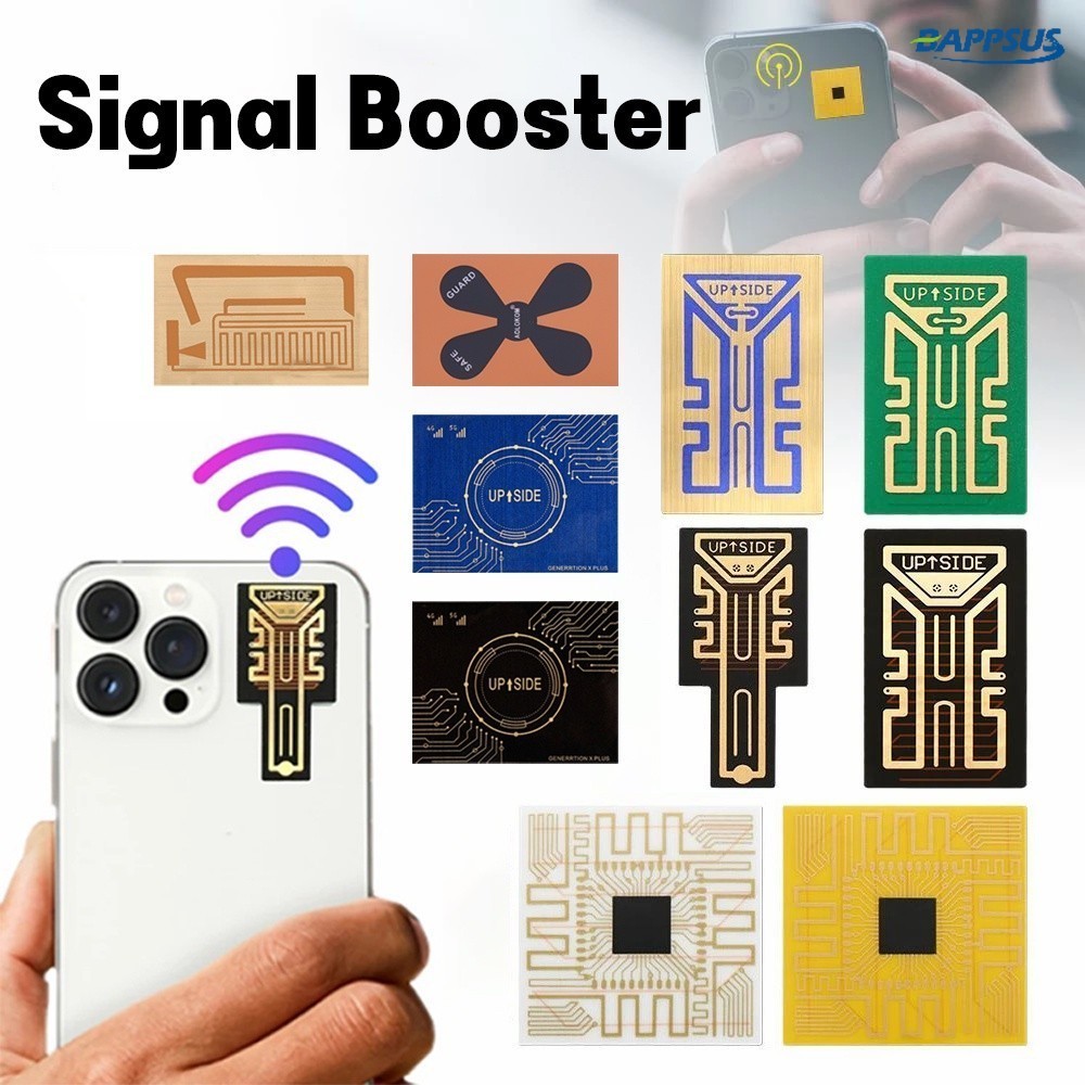 Universal Antenna Signal Amplifier Network Signal Booster Paste- Portable Signal Enhancement ...