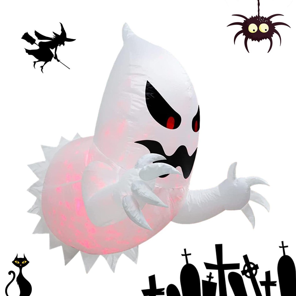 Halloween Inflatable Window Breaker Scary Flying Ghost Halloween Window ...