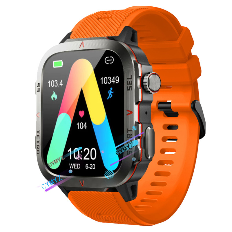 Aolon Tetra S3 S2 strap Silicone strap Aolon Tetra S3 S2 Smart Watch ...