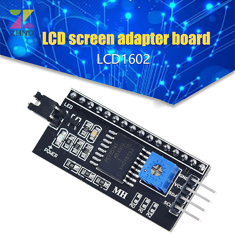 ZHND IIC I2C TWI SPI Serial Interface Board Port Arduino LCD1602 ... ZHND IIC I2C TWI SPI Serial Interface Board Port Arduino LCD1602 ...
