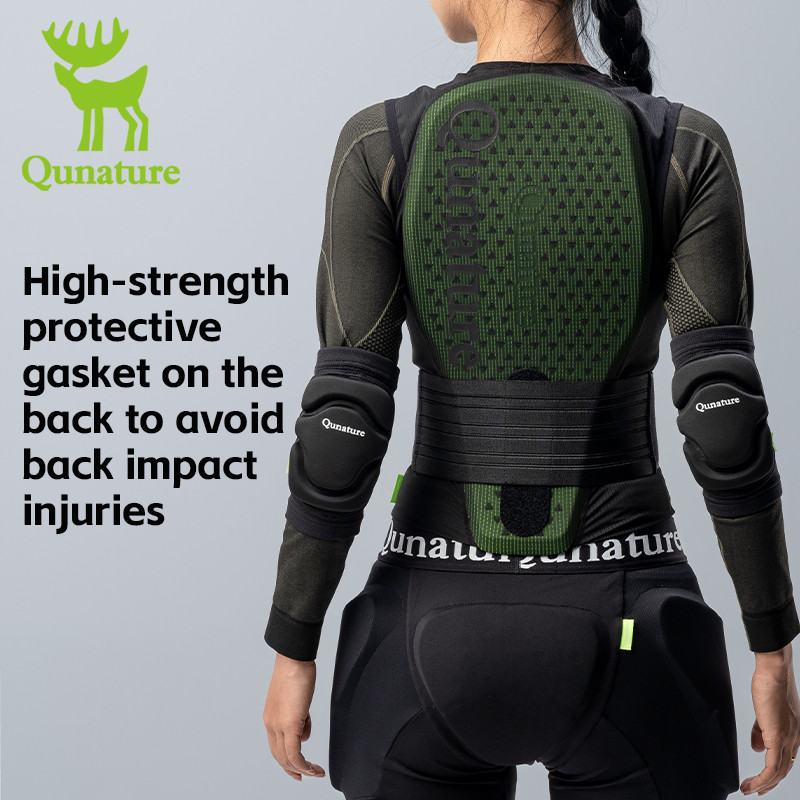 Qunature Ski Back Protection Vest Lumbar Spine Protection CE1 Level ...