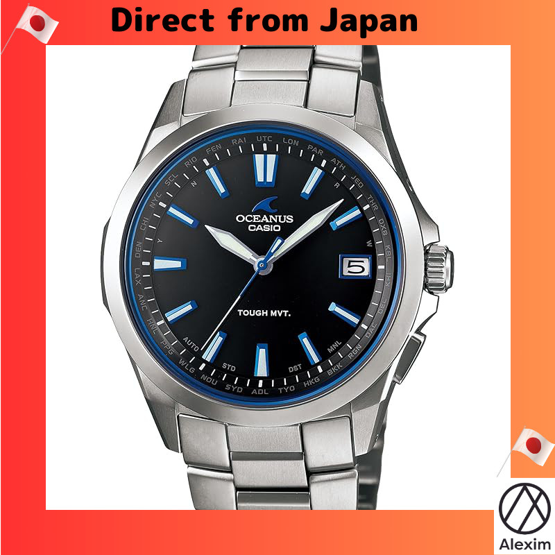 [Direct from Japan] Casio Oceanus Radio-Controlled Solar Watch - Silver ...