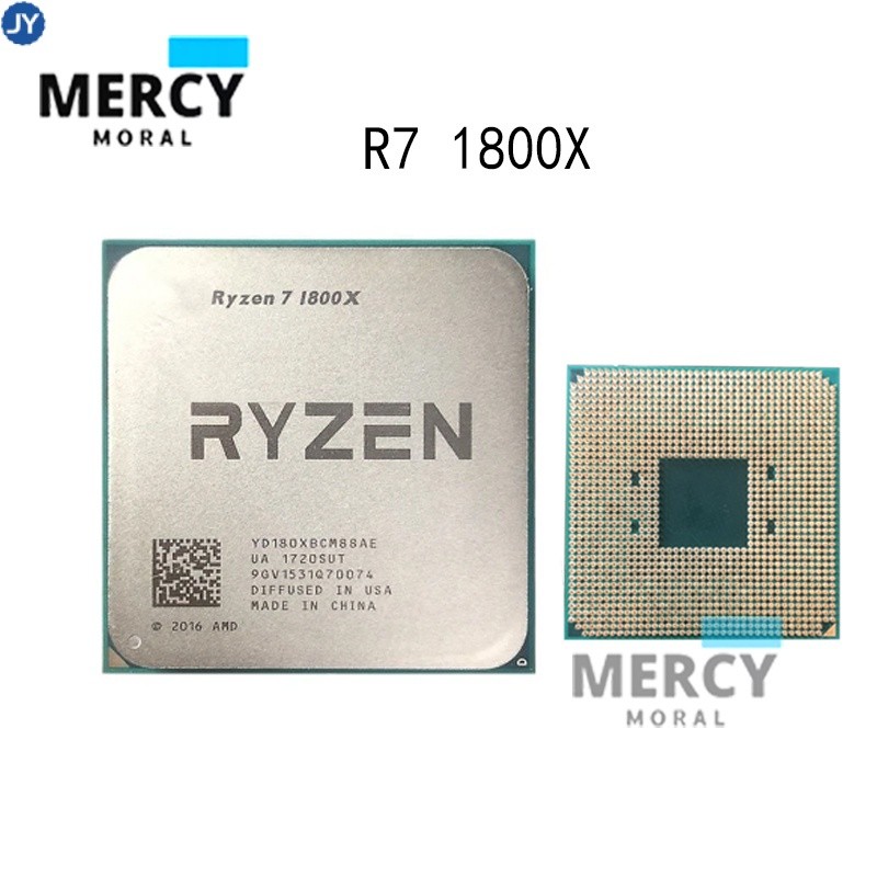 R7 1800X Suitable for AMD Ryzen 7 1800X 3.6GHz octa-core 16-thread CPU ...