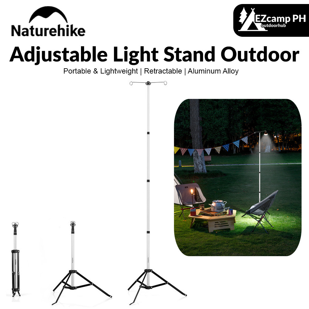 Naturehike Adjustable Light Stand Outdoor Portable Lightweight Lamp ...