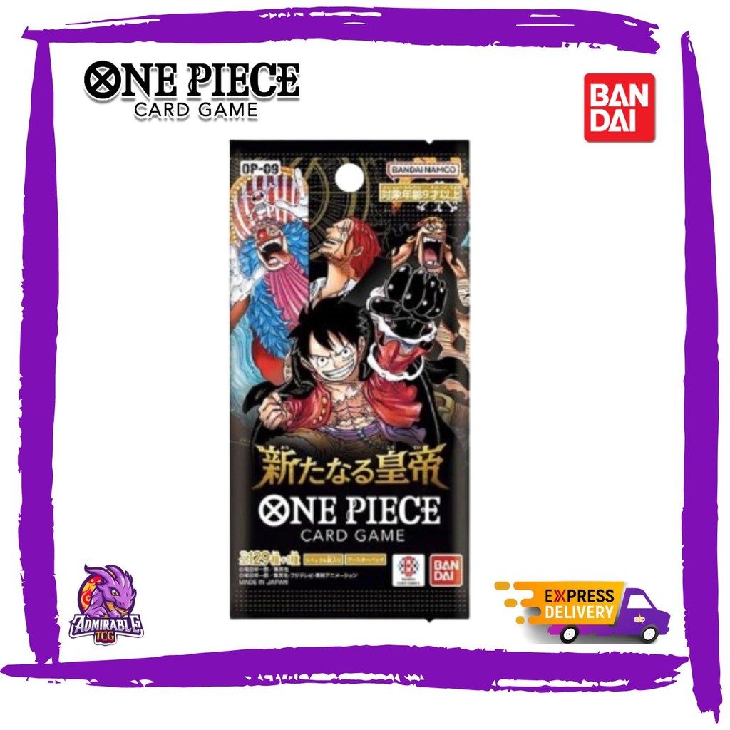 OP09 TCG One Piece Card Game RUC From Booster Box | Shopee Philippines