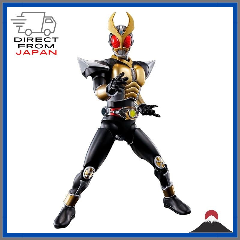 BANDAI SPIRITS Figure Rise Standard Kamen Rider Agito Grand Form Pre-Colored Plastic Model ...