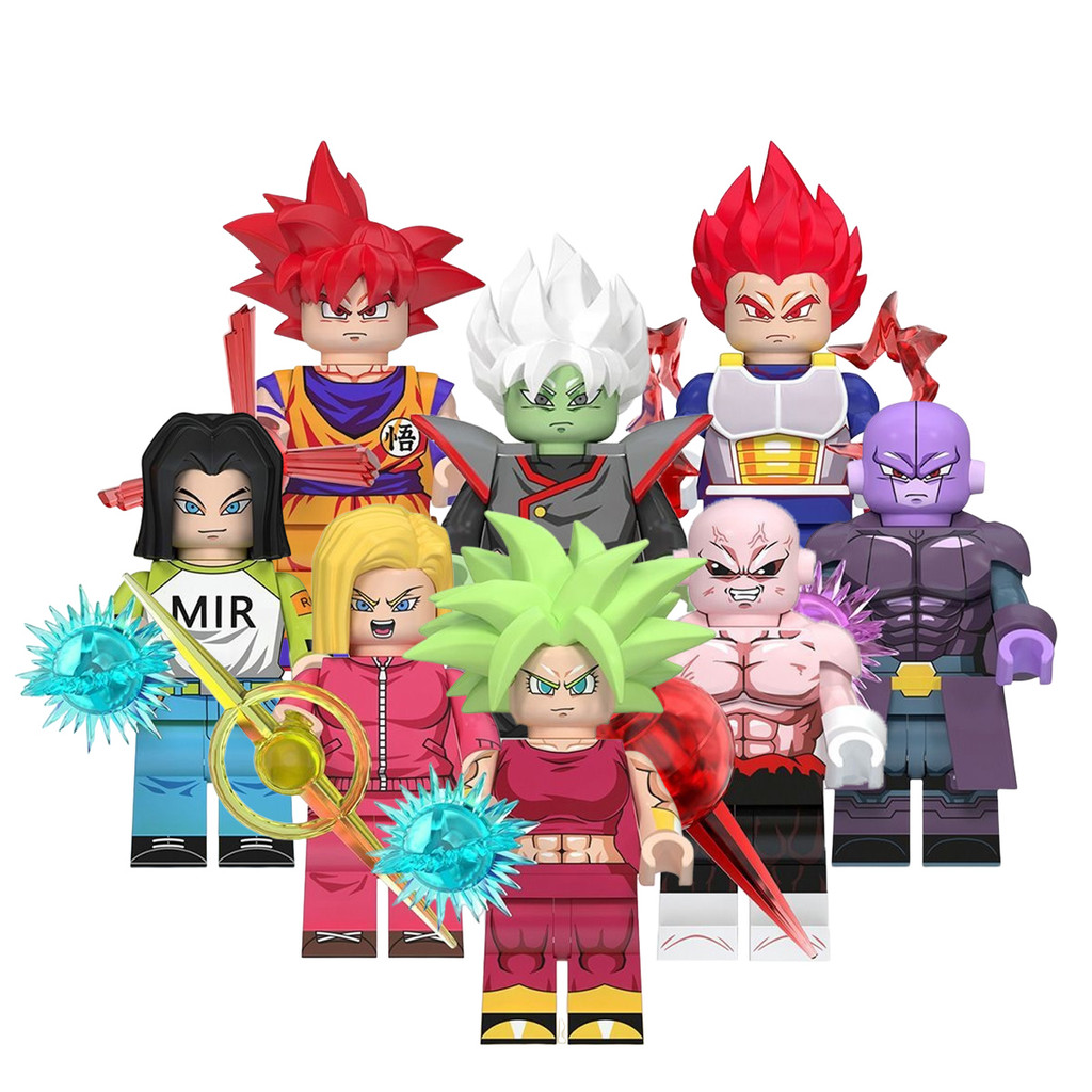Anime Dragon Ball Action Figures Son Goku Jiren Vegeta Kefla Zamasu ...