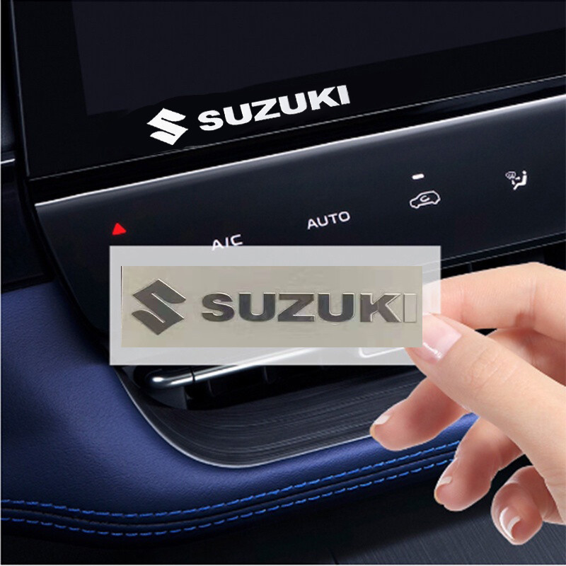 [Ready Stock] Suzuki Car Logo 3D Exterior Metal Sticker Car Interior ...
