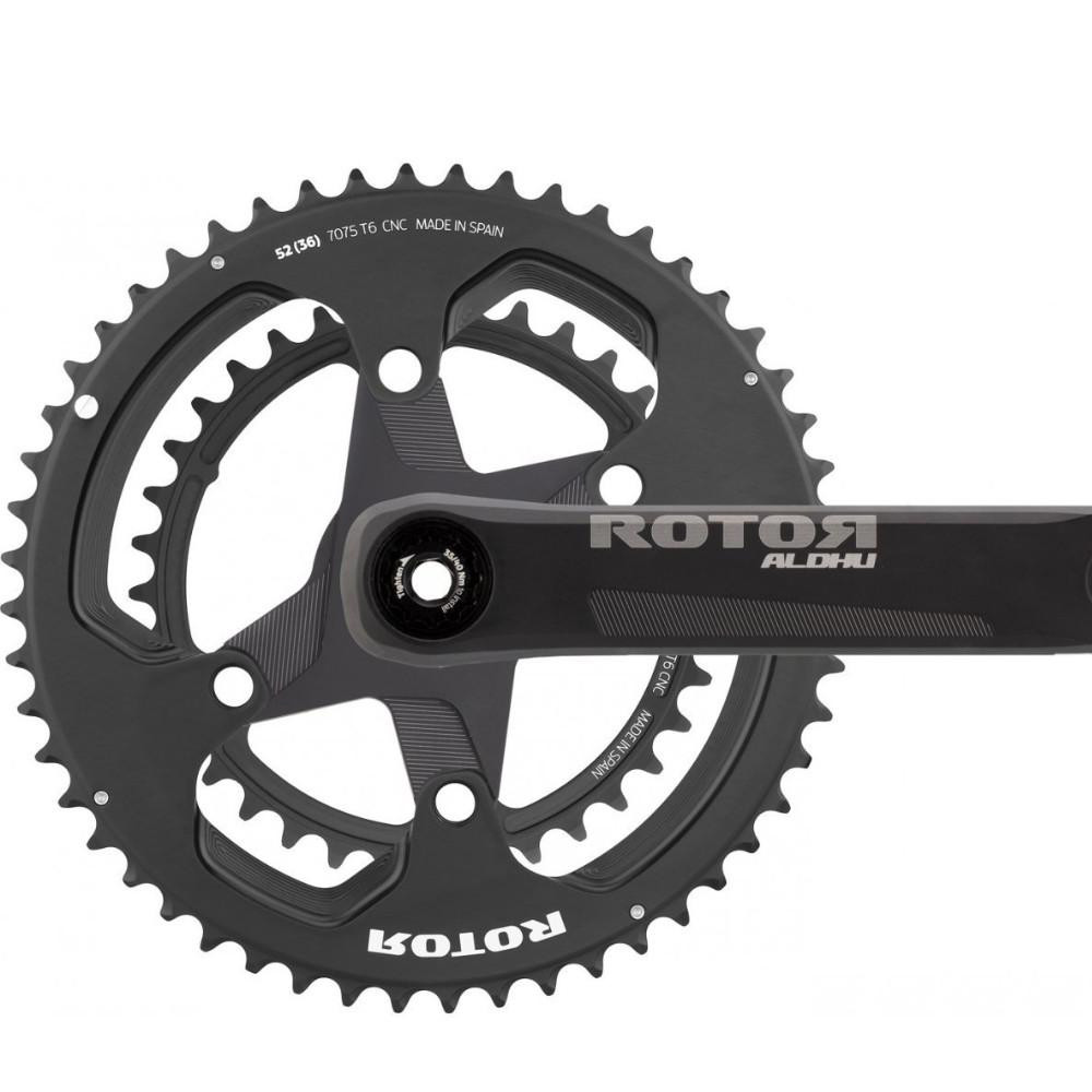 ROTOR crank BCD110x4 34 straight mounted double link elliptical rotor ...