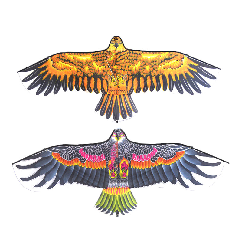 1.1m Eagle Kite With 30 Meter Kite Line Large Eagle Flying Bird Kites ...