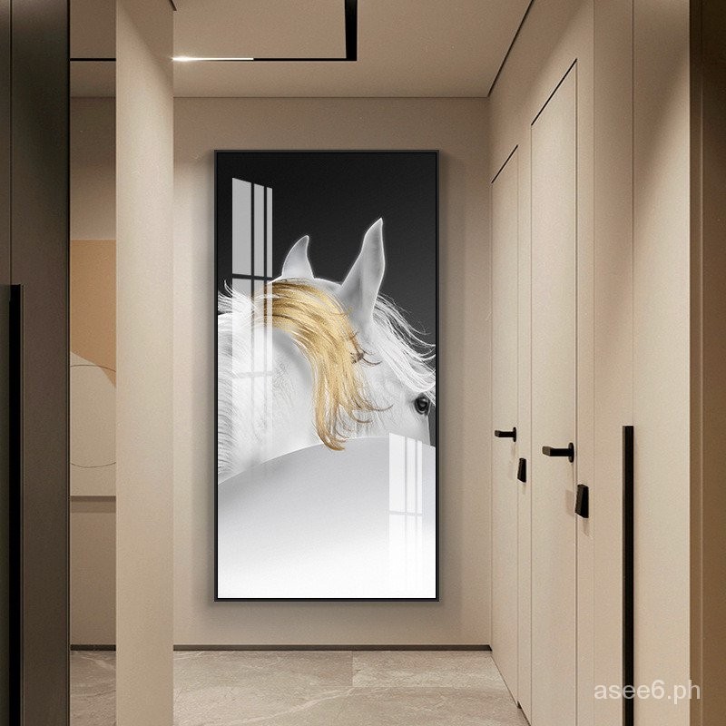 GJU8Win Instant Success Entrance Painting Vertical Version Large Aisle ...