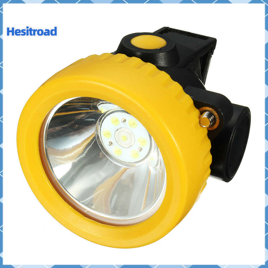 Outdoor Fishing Camping Miners Safety LED Rechargeable Helmet Head ...