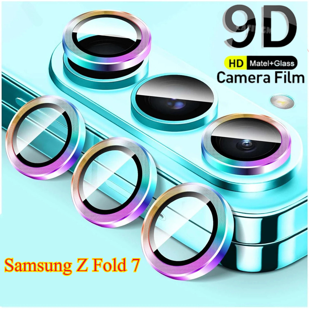 For Samsung Z Fold 7 5G 2025 Camera Lens Protectors Metal Camera Ring ...