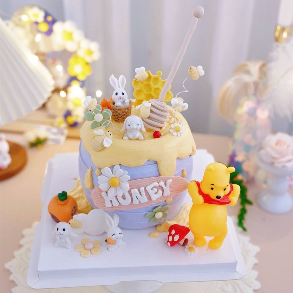 Winnie The Pooh Topper / Winnie The Pooh Tiger Piglet Theme cake Topper ...
