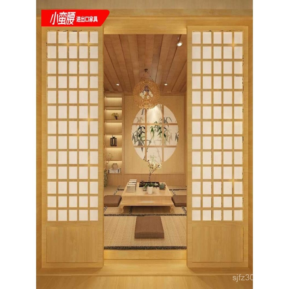 Grid Door Folding Door Sliding Door Partition Door Wooden Door Solid ...
