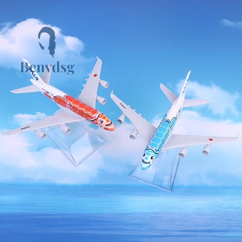 Benvdsg> ANA Sea Turtle Painting Airbus A380 Airplane Model Aircraft ...