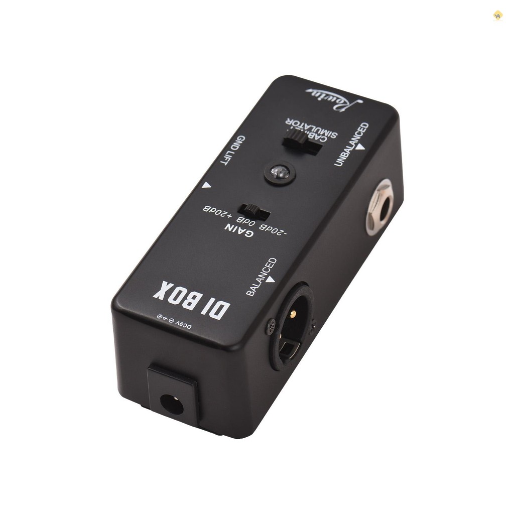 ROWIN DI Box Guitar Pedal Mini Effects Pedal DI Box Ultra Low ...