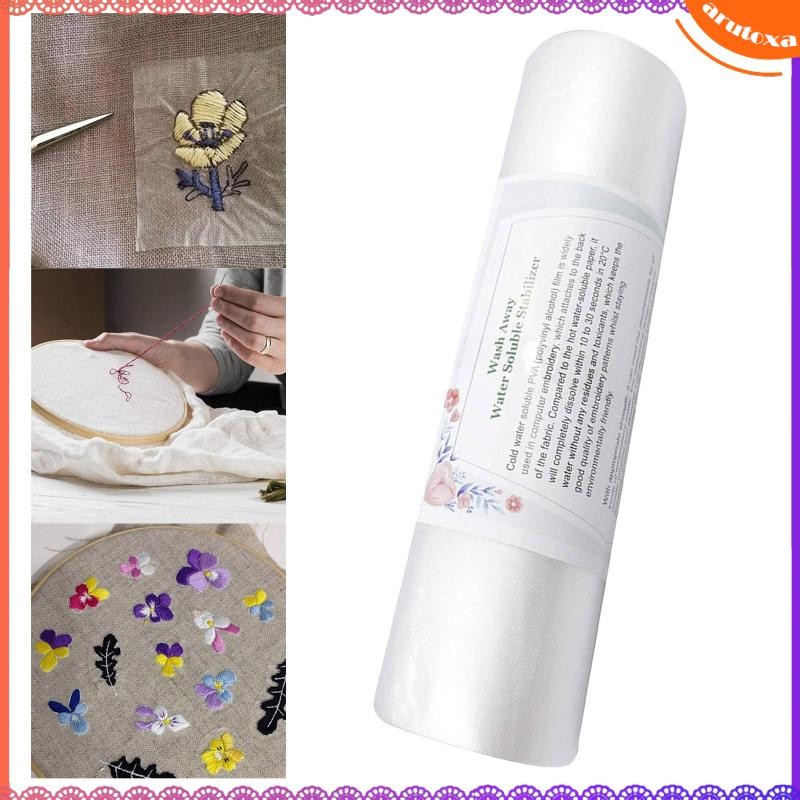 [Arutoxa] 30 Yards Transfers Paper/ Water Soluble Embroidery Stabilizer ...
