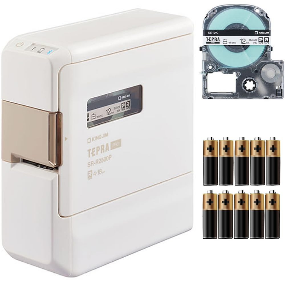 【DIRECT DELIVERY FROM JAPAN】KING JIM Label Printer SR-R2500P, Tepra PRO ...