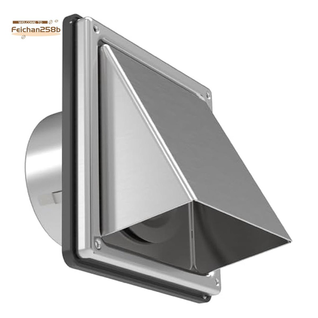 【Feichan258b】6In Vent Cover Dryer Vent Cover Stainless Steel Vent Cover ...