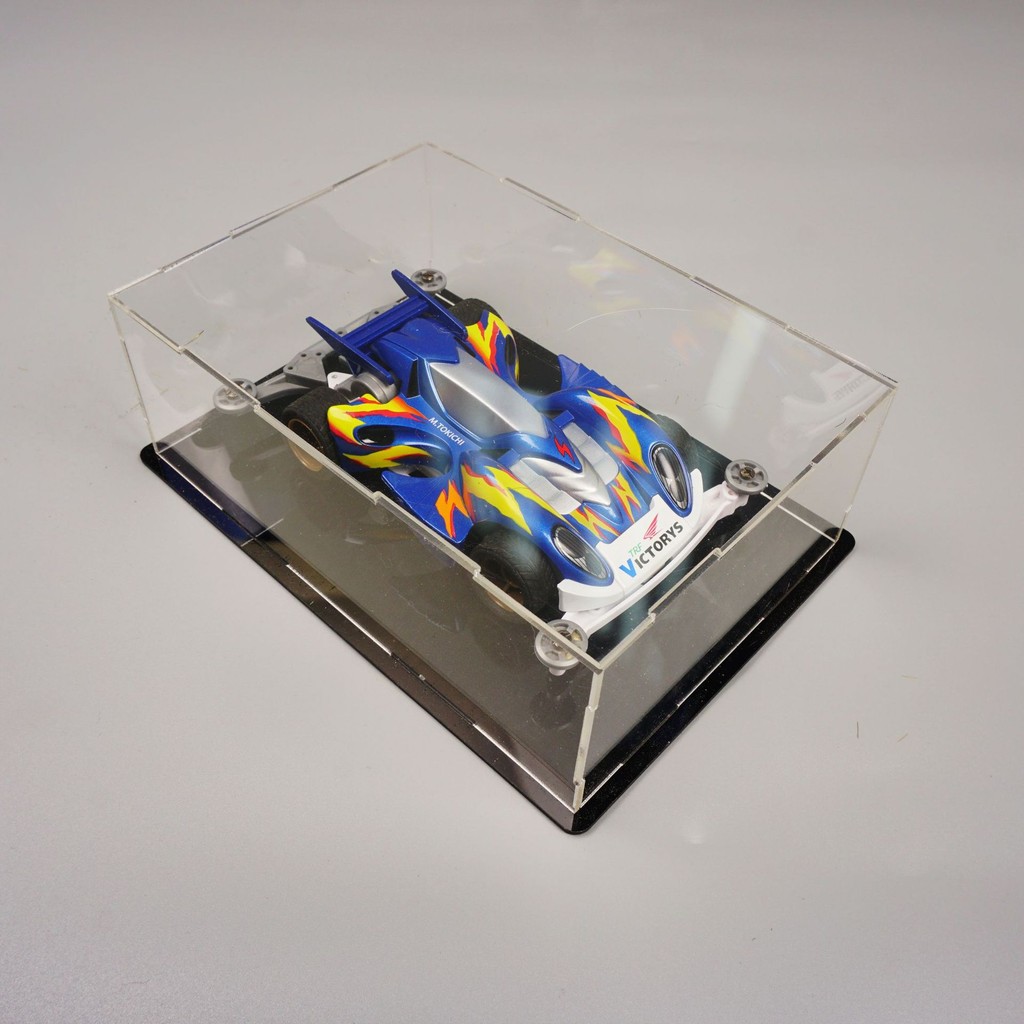 4WD Car Acrylic Dust Cover Glue-Free Splicing Sample Display Box High ...