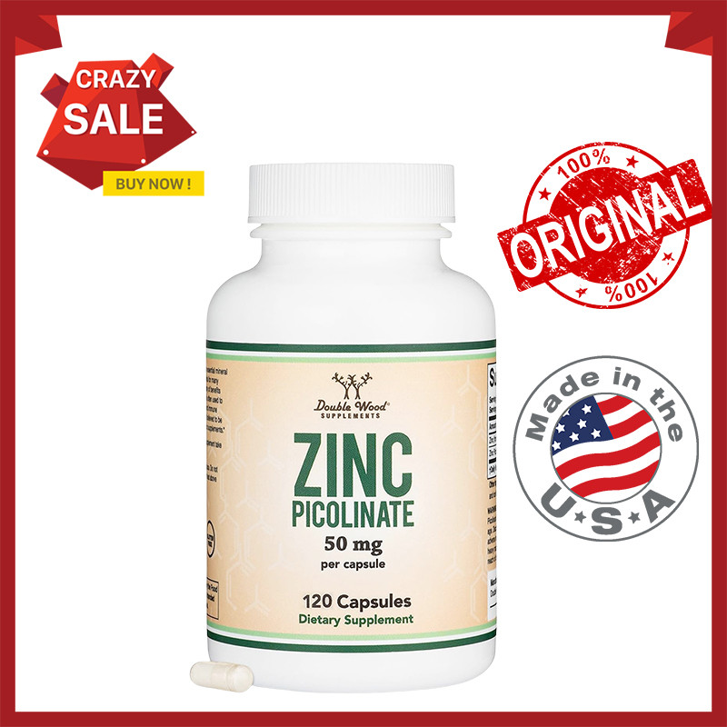 Double Wood Zinc Picolinate capsule Promote metabolism, enhance ...