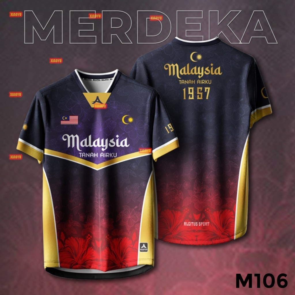 Malaysia Merdeka 68 2025 Special Design of Merdeka Clothing Slave ...