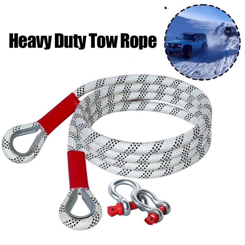5M 5Ton Tow Rope For Car Emergency Heavy Duty Rescue Rope Car High ...