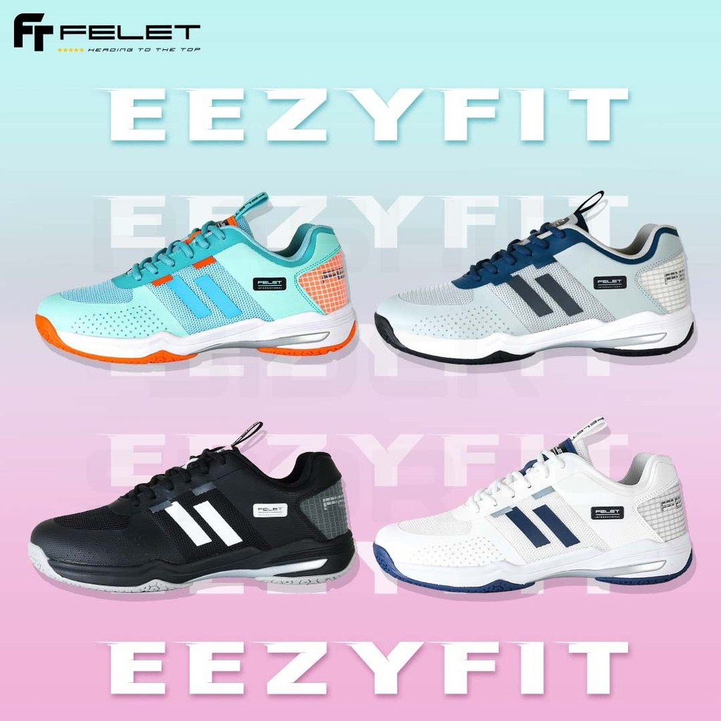 FELET SHOES EEZYFIT Badminton Shoes Kasut Badminton by FELET | Shopee ...