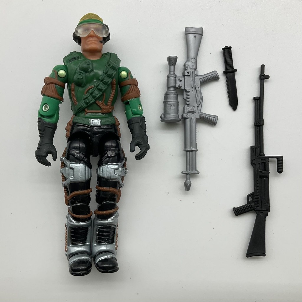 Hasbro Genuine Special Forces GIJOE Old Version 1: 18 Soldier Rubber ...