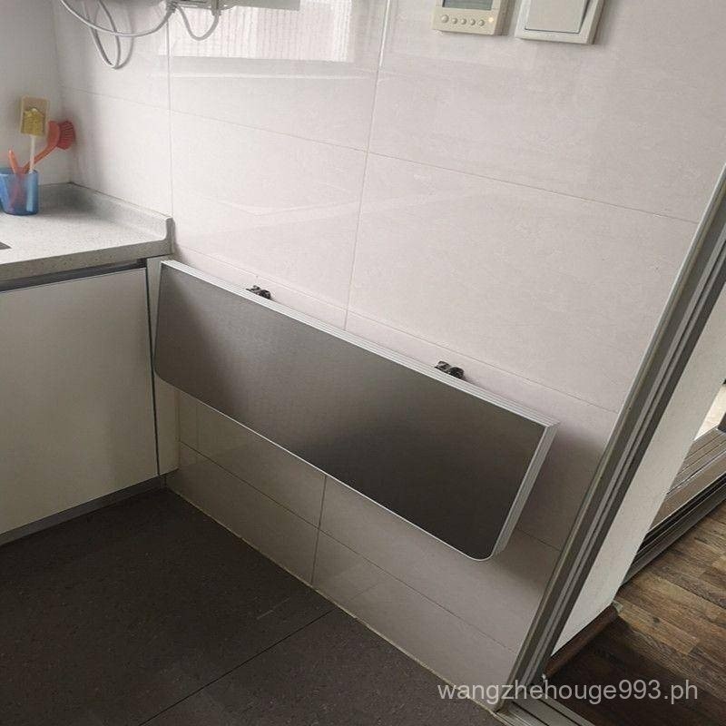 304 stainless steel folding vegetable cutting table wall hanging ...
