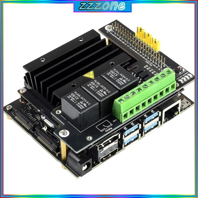 zzz 3-Channel Relay Module Shield HAT Expansion Board for NVIDIA Jetson ...