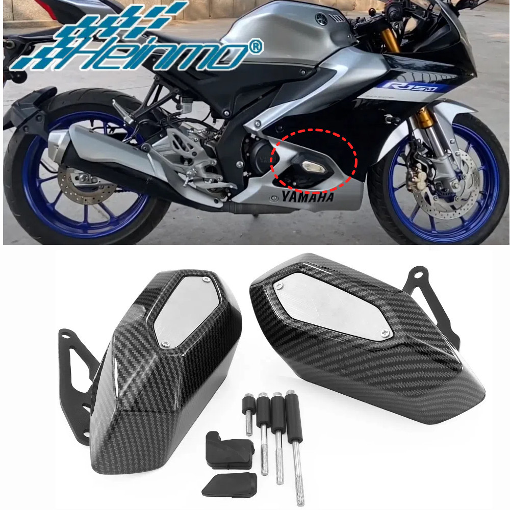 For YAMAHA R15 V4 Side Engine Stator Cover Frame Crash Slider Protector ...
