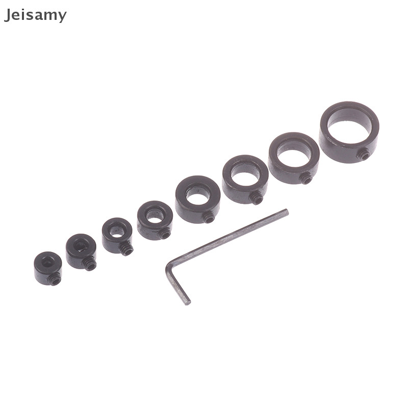 [Jei] Drill Stoper Collar Set Stop Bit Ring Shaft Limit Metric Lock ...
