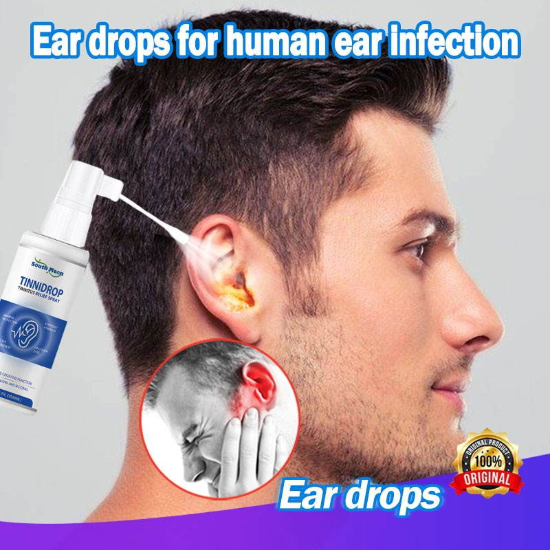 Tinnidrop Tinnitus Relief Spray, ear drops, infection treatment ...