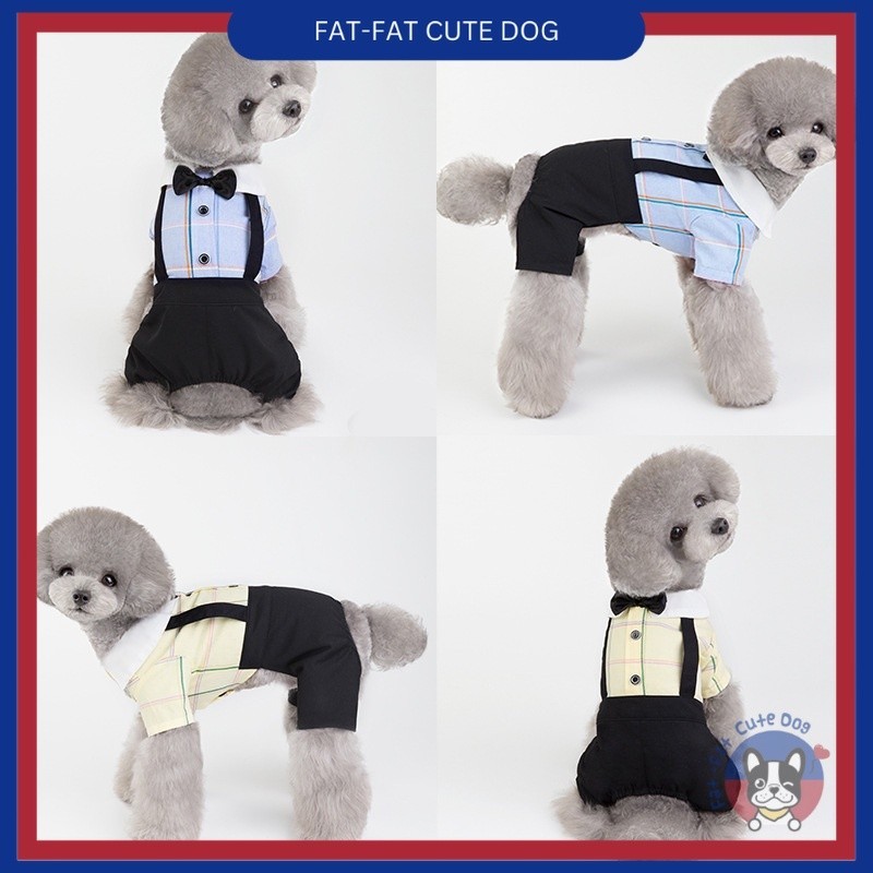 School Uniform Style Dog Clothes Dog Dress Tshirt For Small Dogs Pet ...