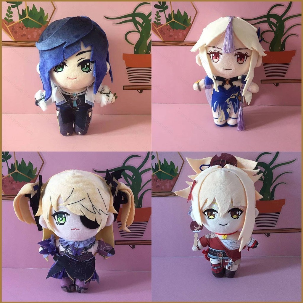 Sta5 Genshin Impact Yelan Ningguang Fischl Naganohara Yoimiya Plush ...