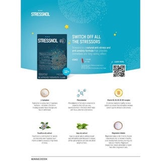 IWG STRESSNOL Stress Relieving Premium Food Supplement (30 capsules/Box ...