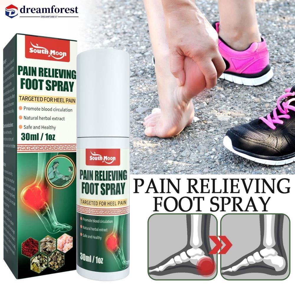 DREAMFOREST Heel Pain Spray Heel Pain Relief Plantar Bone Spur Bones ...