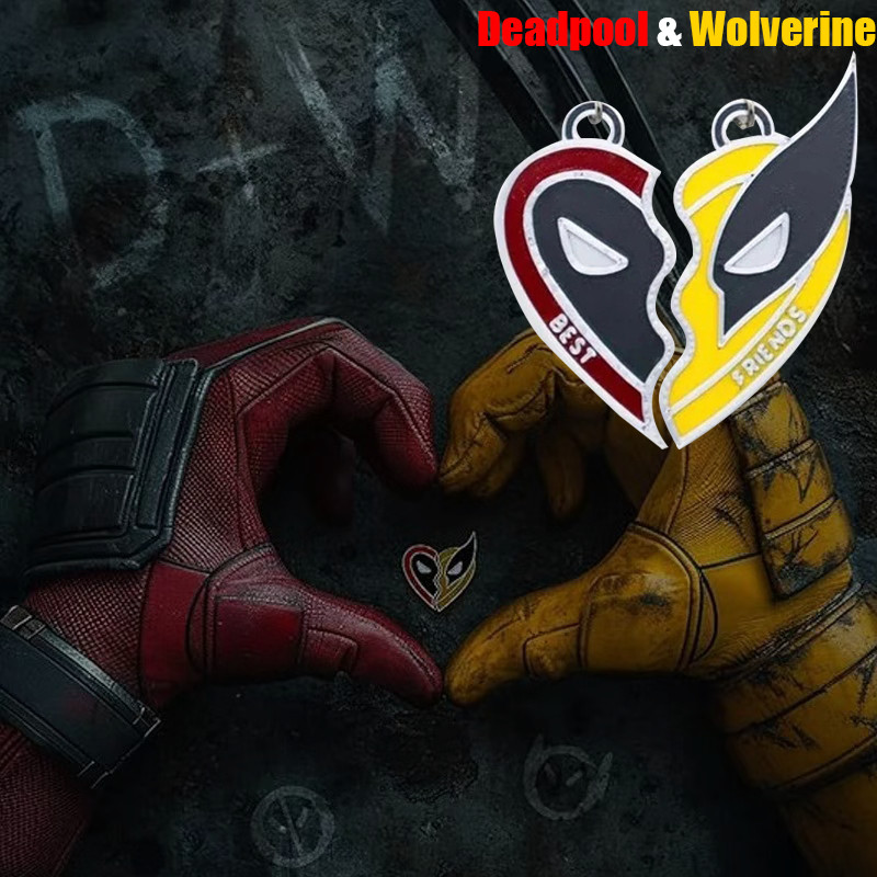 Keychain Deadpool 3 Wolverine 2024 Popular New Movie Deadpool and ...